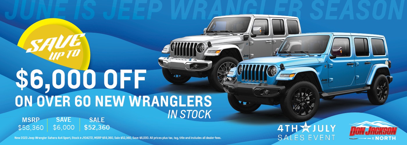New Vehicle Specials in Cumming, GA | Don Jackson CDJR North