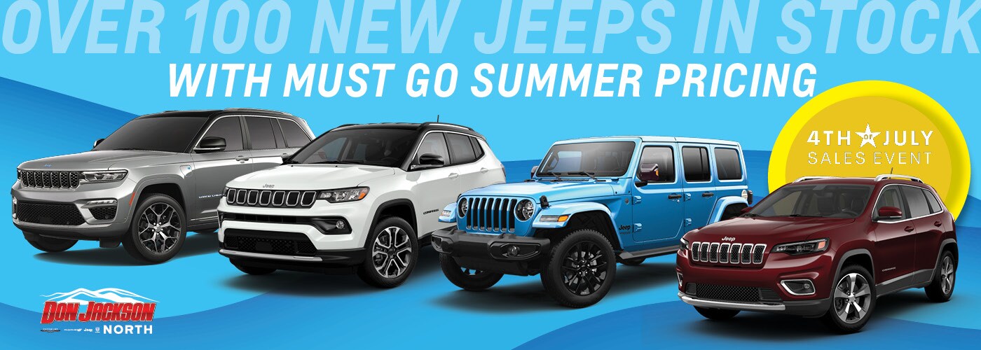 New Vehicle Specials in Cumming, GA | Don Jackson CDJR North