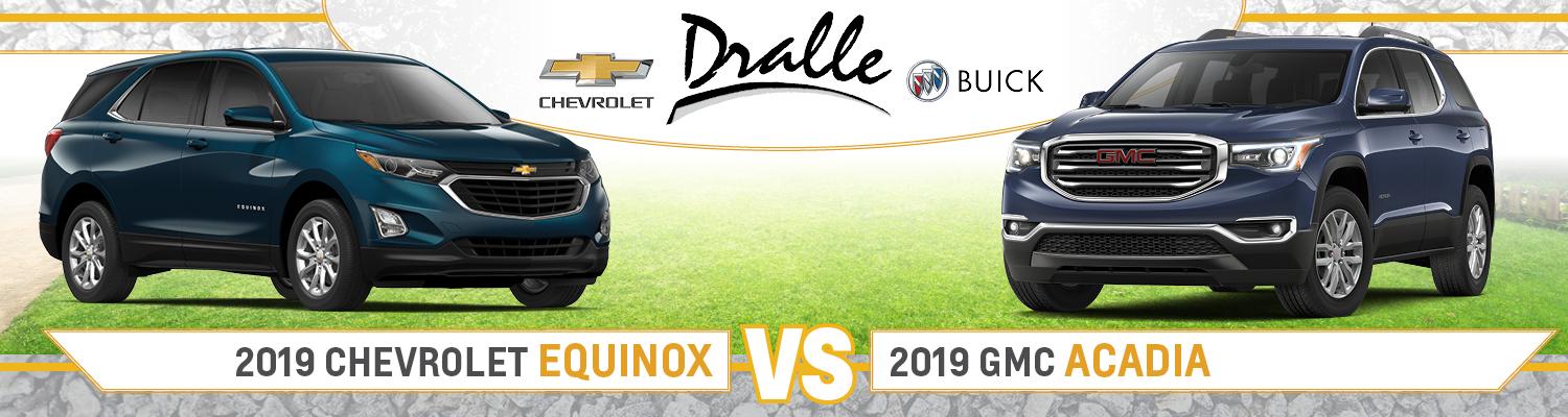 2019 CHEVY EQUINOX VS. GMC ACADIA: A MID-SIZED SUV COMPARISON | PEOTONE ...