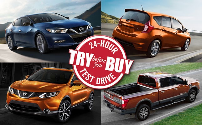 Try Before Your Buy 24-Hour Test-Drive in Carson | Carson Nissan
