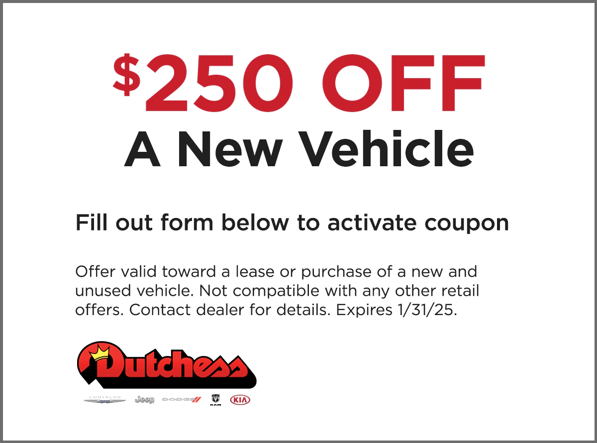 Promo Offer | Dutchess Chrysler Jeep Dodge