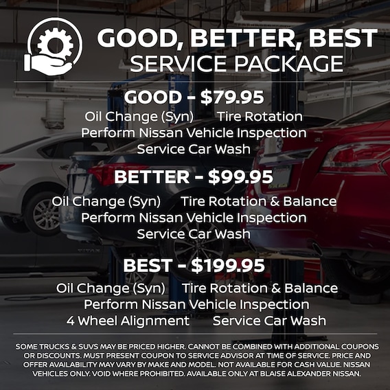 Nissan Oil Change Specials