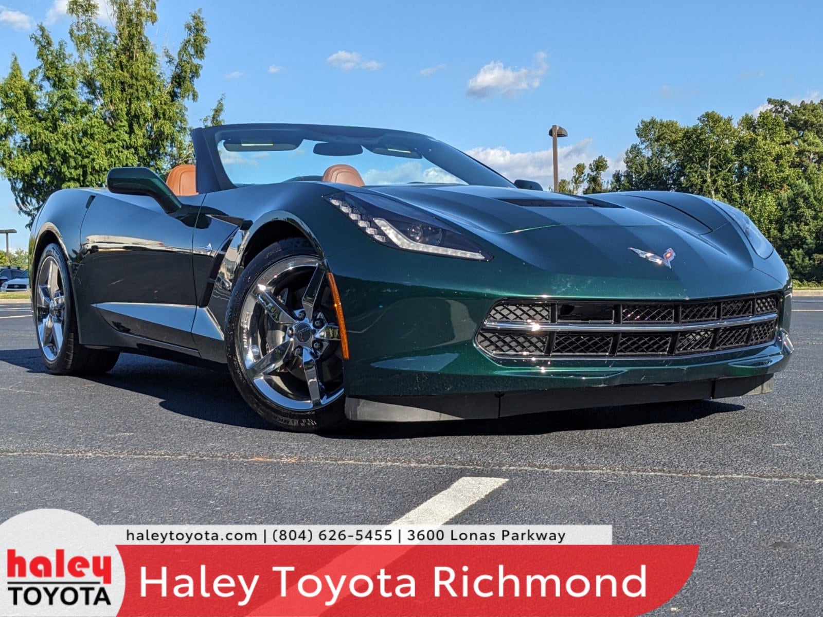 2022 Corvette Stingray Lime Rock Green