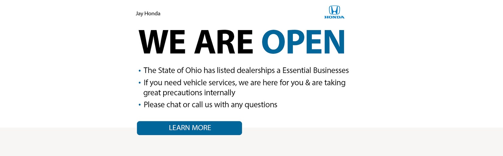 Jay Honda | New & Used Honda Sales & Service in Bedford, OH