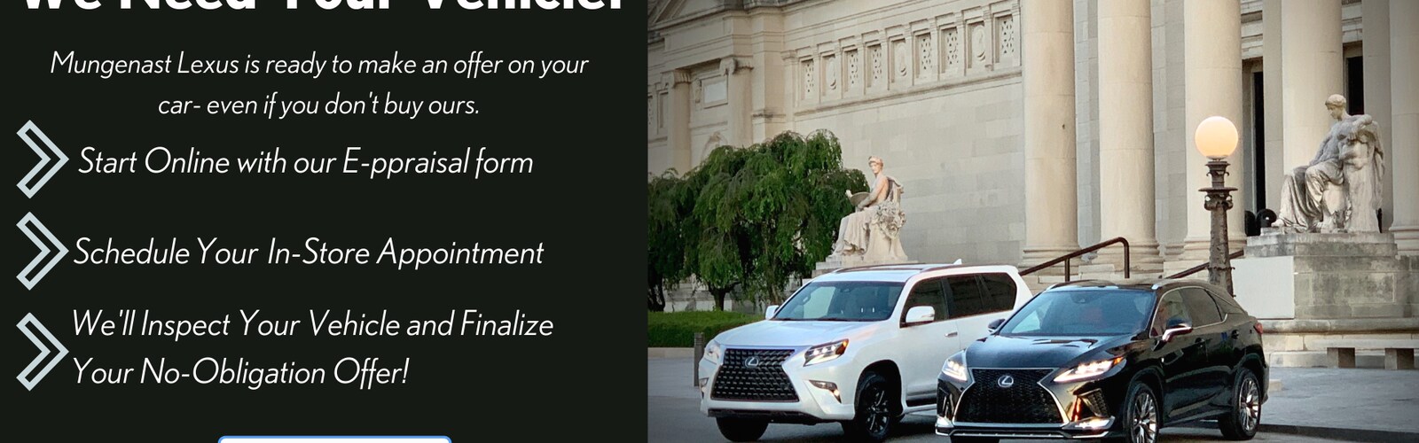 Mungenast Lexus of St Louis | New LEXUS Dealership in Manchester, MO