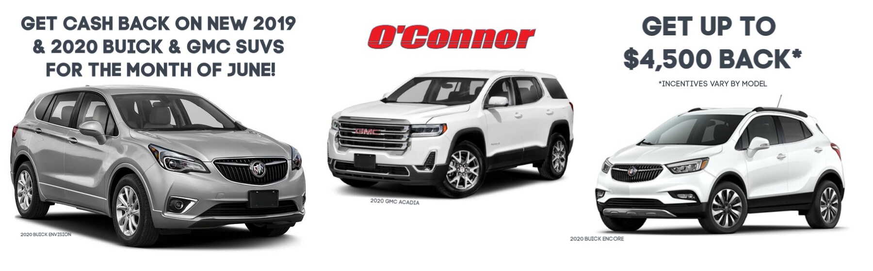 New GMC, Chevrolet, Buick & Used Car Dealer in Augusta | O'Connor Auto Park