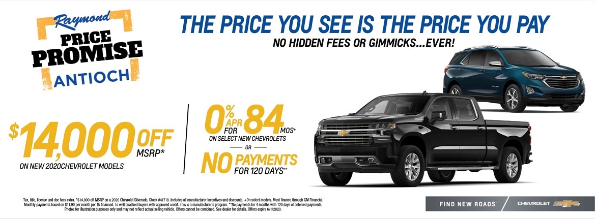 Raymond Chevrolet | New & Used Chevy's for Sale in Antioch, IL
