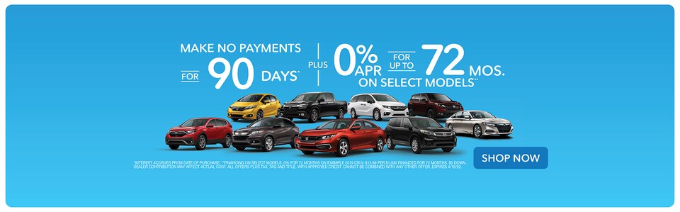 New Vehicle Specials | Roper Honda