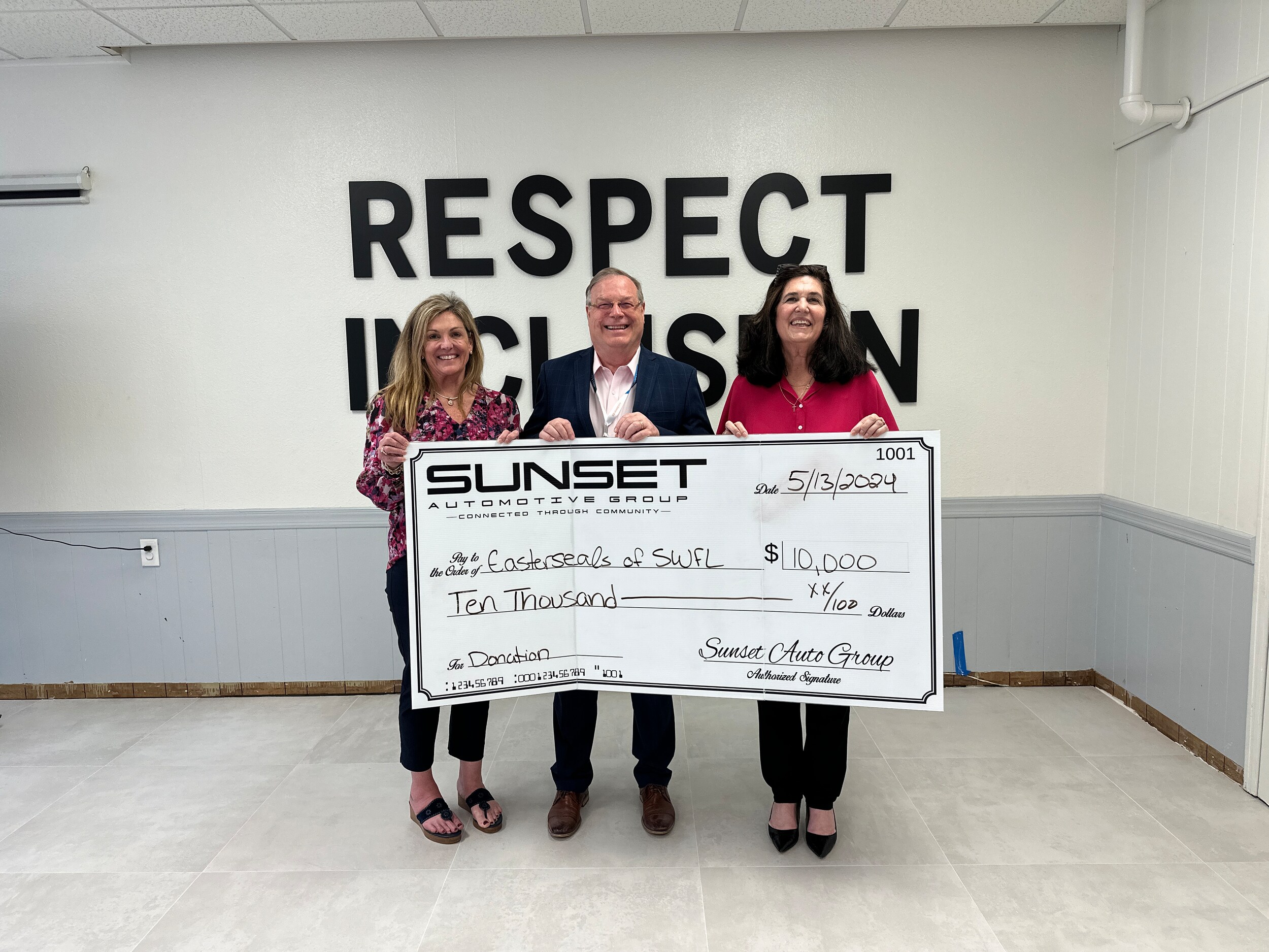 Sunset Gives Back | Sunset Automotive Group