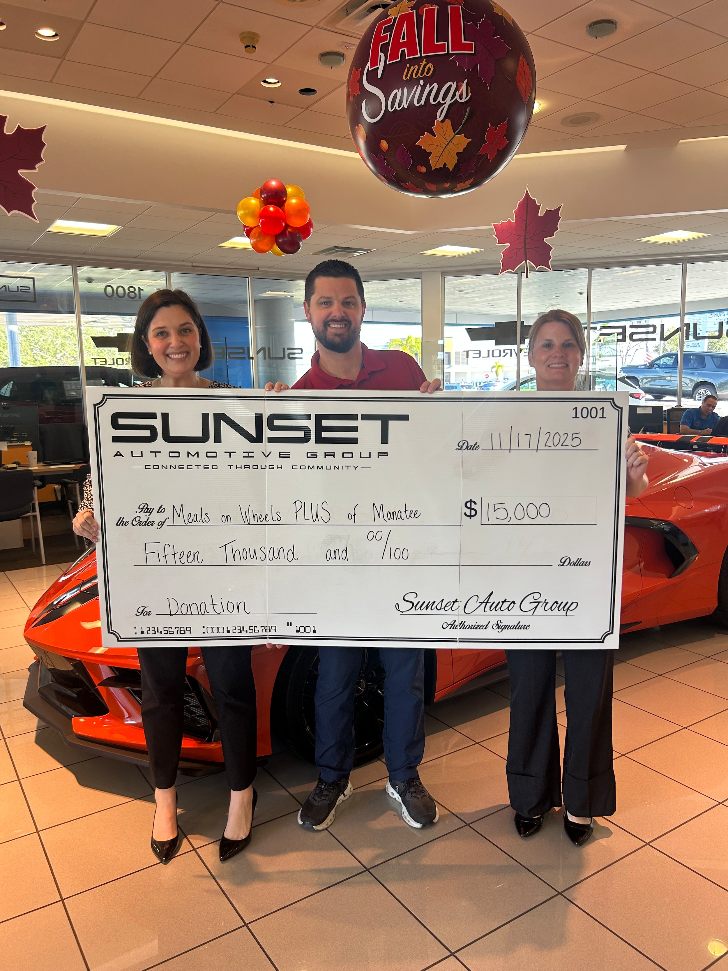 Sunset Gives Back | Sunset Automotive Group