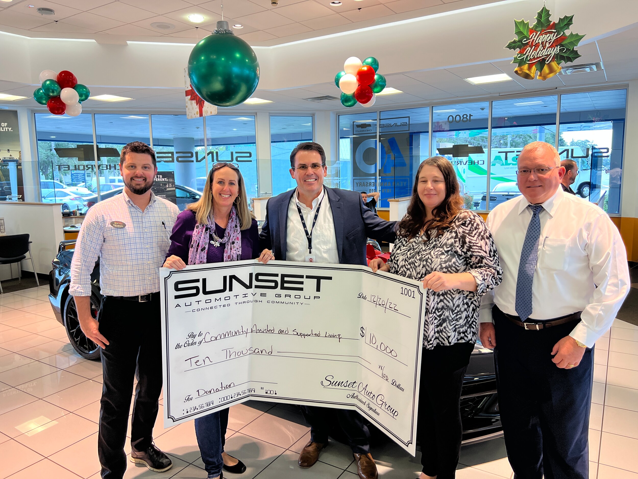Sunset Gives Back | Sunset Automotive Group