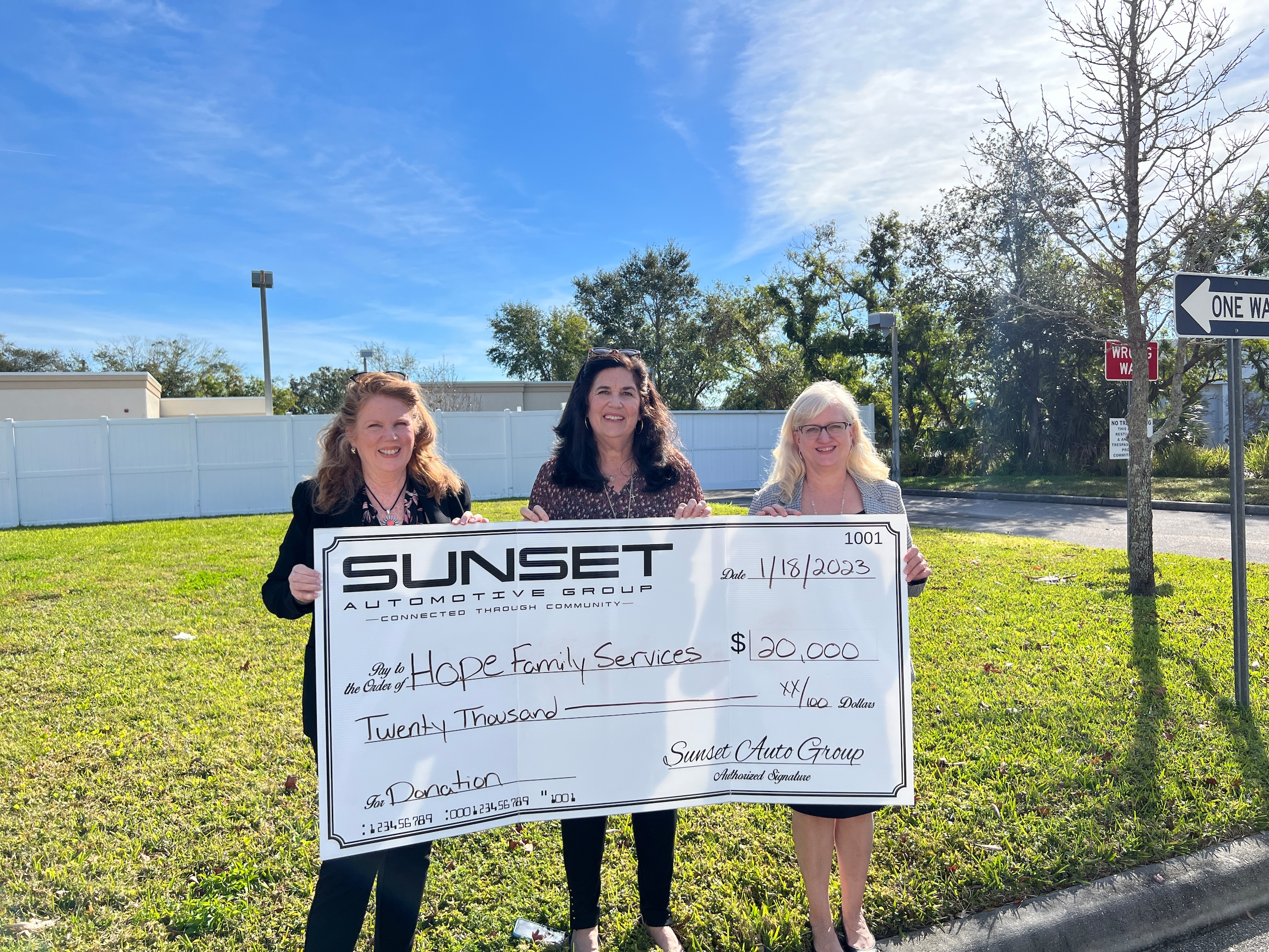 Sunset Gives Back | Sunset Automotive Group