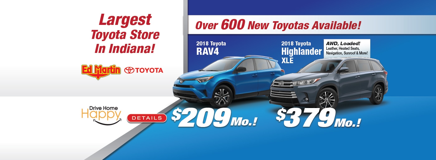 New and Used Toyota Dealer Noblesville | Ed Martin Toyota