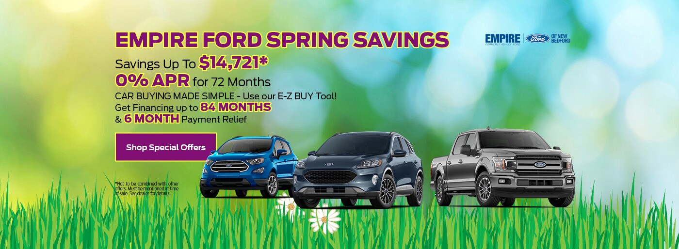 Empire Ford of New Bedford in MA | New & Used Ford Cars