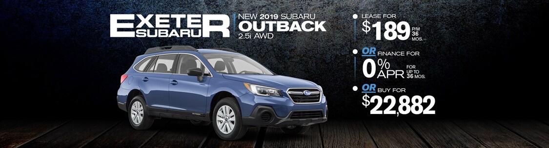 2019 Subaru Outback Specials Exeter NH | Near Manchester