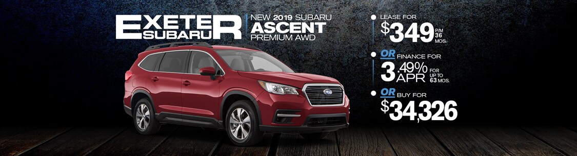 2019 Subaru Ascent Specials Exeter NH | Near Manchester