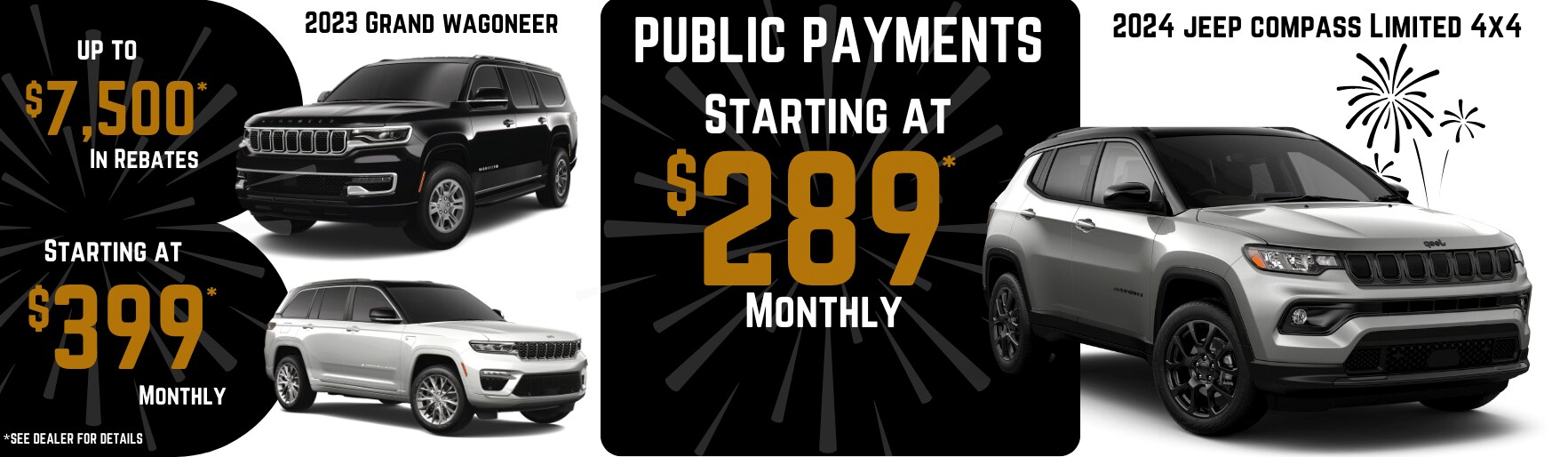 Dodge Chrysler Jeep Ram Finance, Lease and Cash Back Deals | Extreme ...