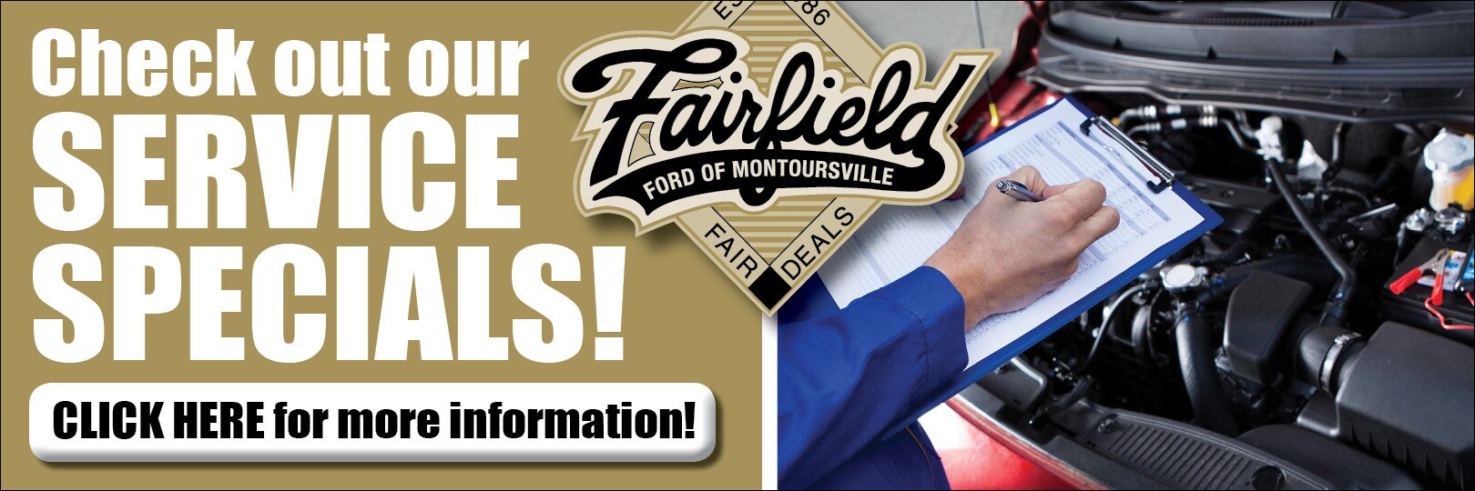 Ford Cars, Trucks, SUVs | Fairfield Ford of Montoursville