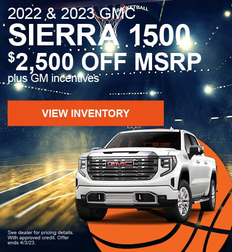 New Vehicle Specials | Fairfield's Buick GMC