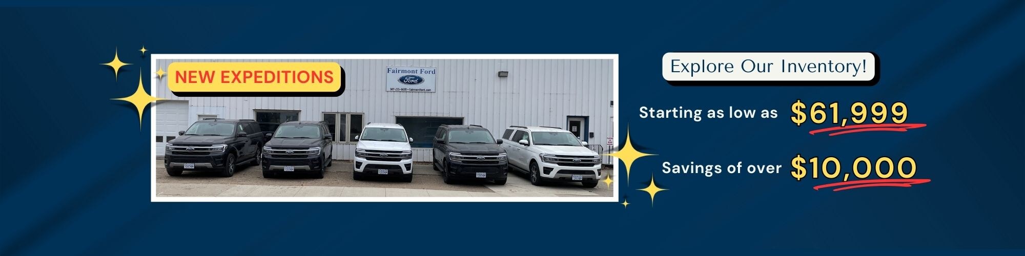 New Ford Vehicles for Sale in Fairmont, MN | Fairmont Ford
