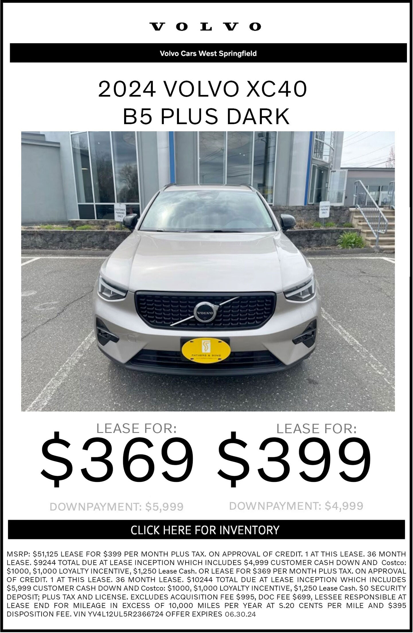 New Volvo Special Offers | Volvo Cars West Springfield