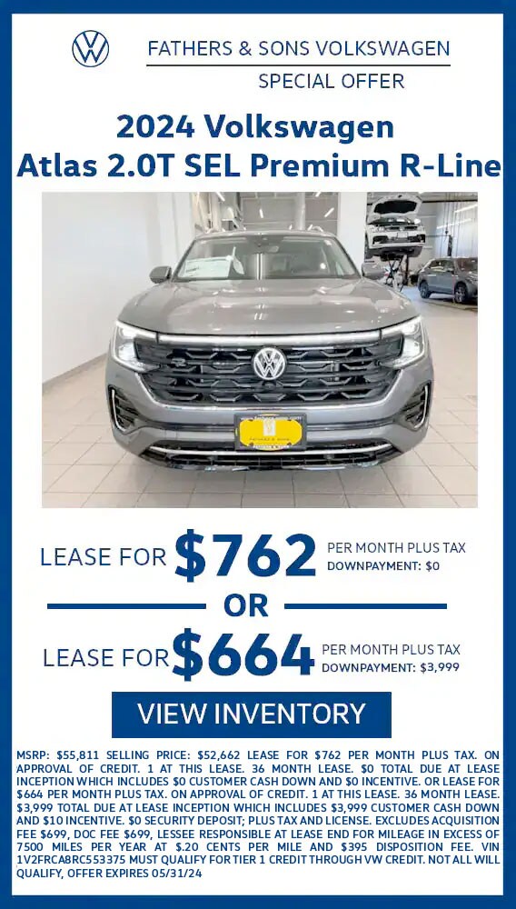 New VW Special Offers | Fathers & Sons Volkswagen