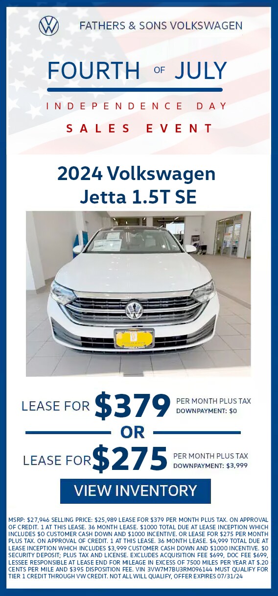 New VW Special Offers | Fathers & Sons Volkswagen