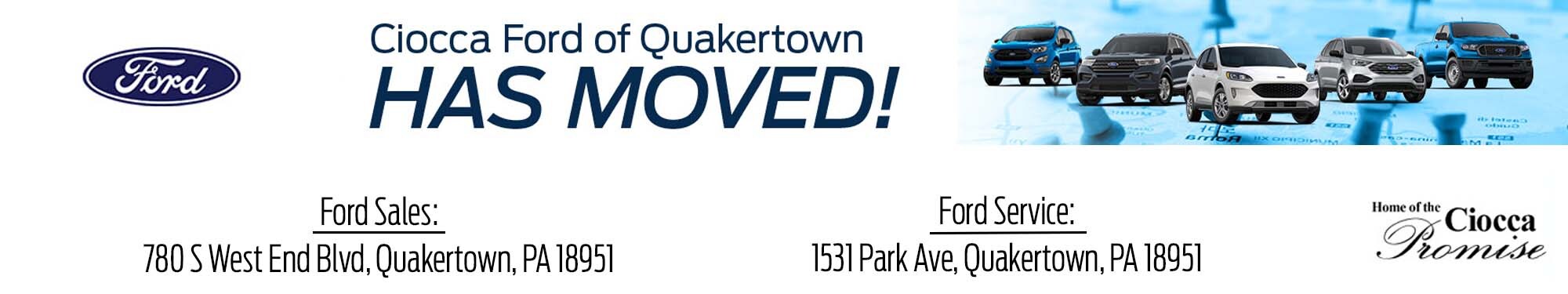 Directions | Ciocca Ford of Quakertown