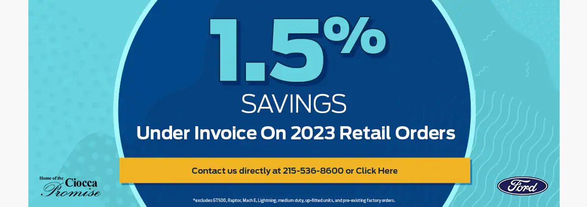 Ciocca Ford Of Quakertown | Ford & Used Car Dealer In Quakertown, PA