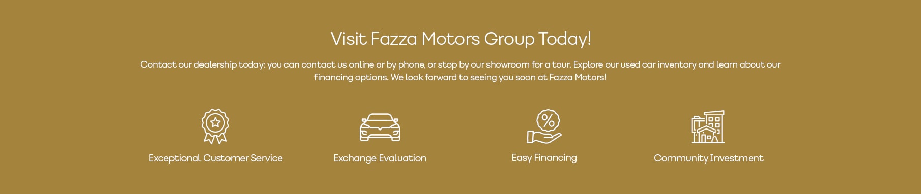 Fazza Motors - Your Trusted Dealership