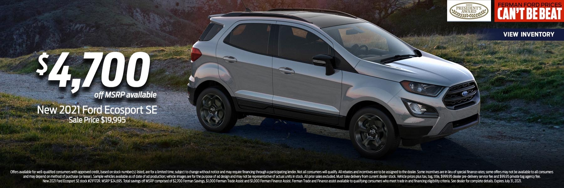 New Ford Dealer Specials | Ferman Ford