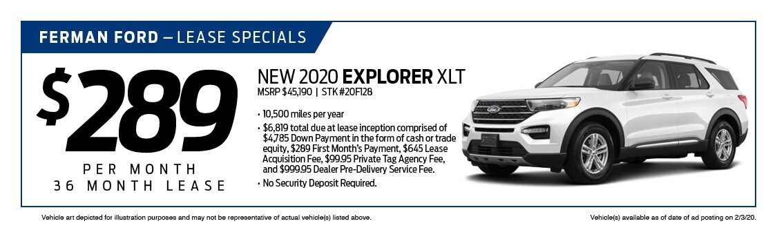 New Ford Dealer Specials | Ferman Ford