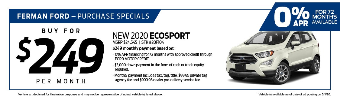 New Ford Dealer Specials | Ferman Ford