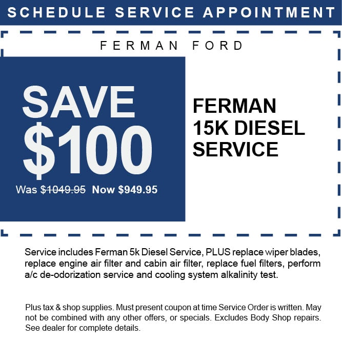 Auto Service Specials in Clearwater, FL | Ferman Ford