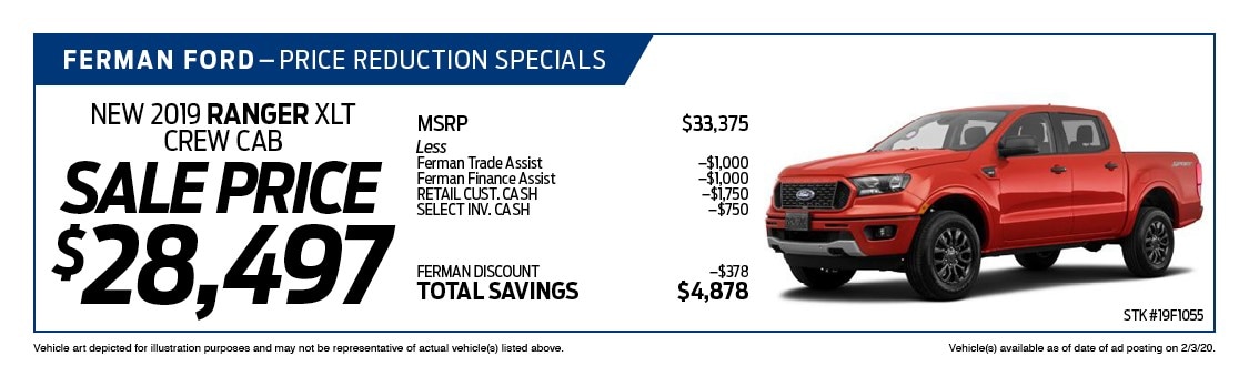 New Ford Dealer Specials | Ferman Ford