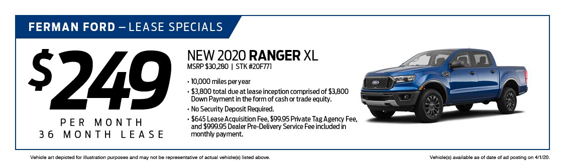 New Ford Dealer Specials | Ferman Ford