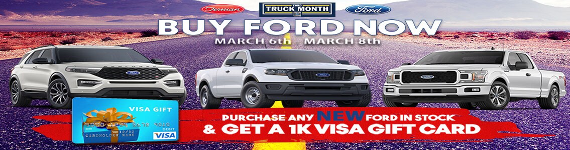 Buy Ford Now Weekend | Ferman Ford