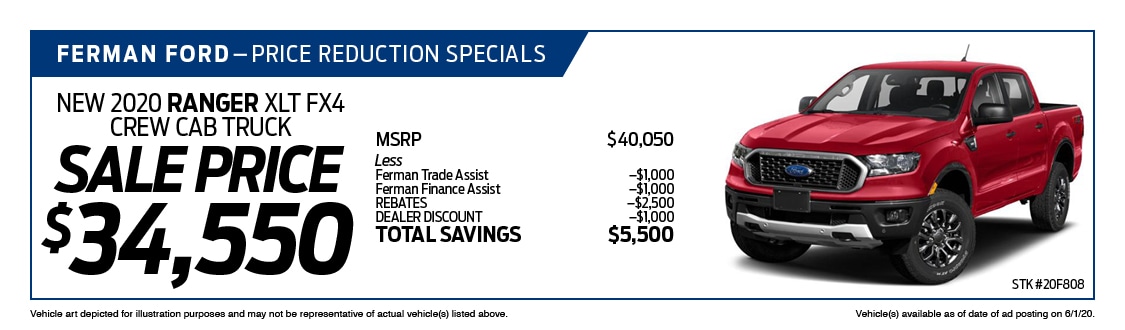 New Ford Dealer Specials | Ferman Ford