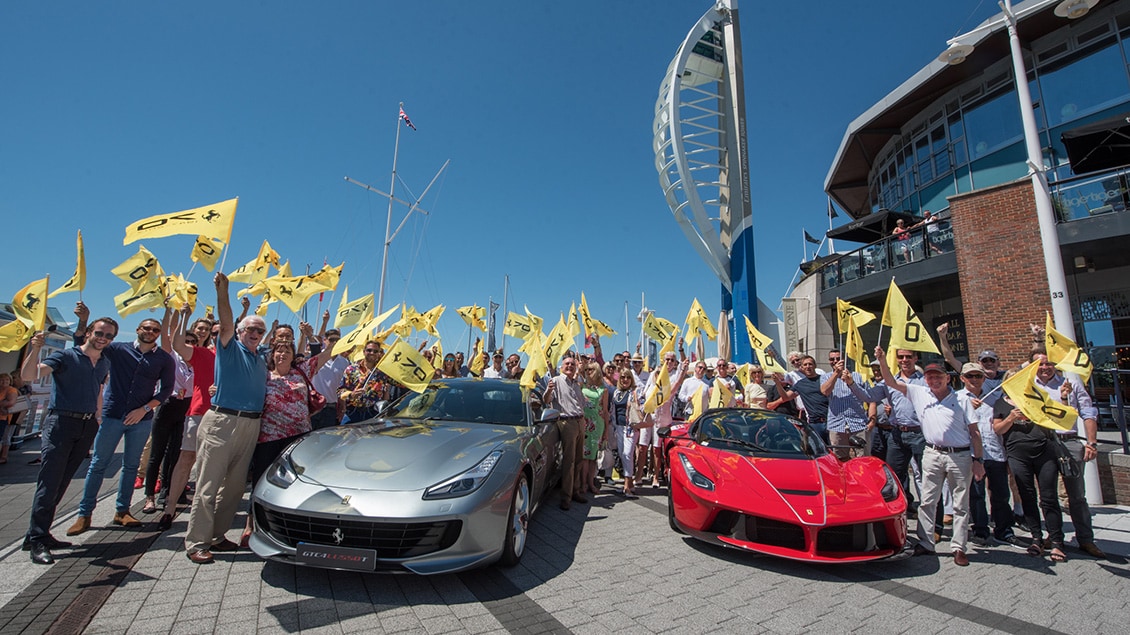 Ferrari 70th Anniversary: LaFerrari Aperta in Portsmouth | Ferrari of ...