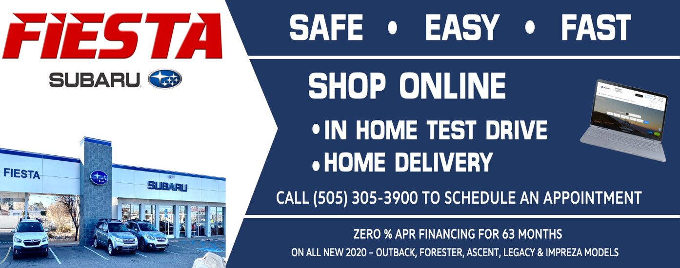 Fiesta Subaru: New 2020 Subaru Dealership in Albuquerque, New Mexico