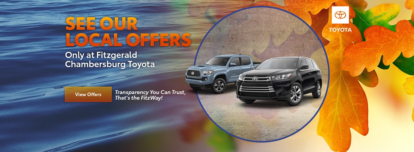 New & Used Toyota Dealer Chambersburg | Fitzgerald Toyota Near Gettysburg