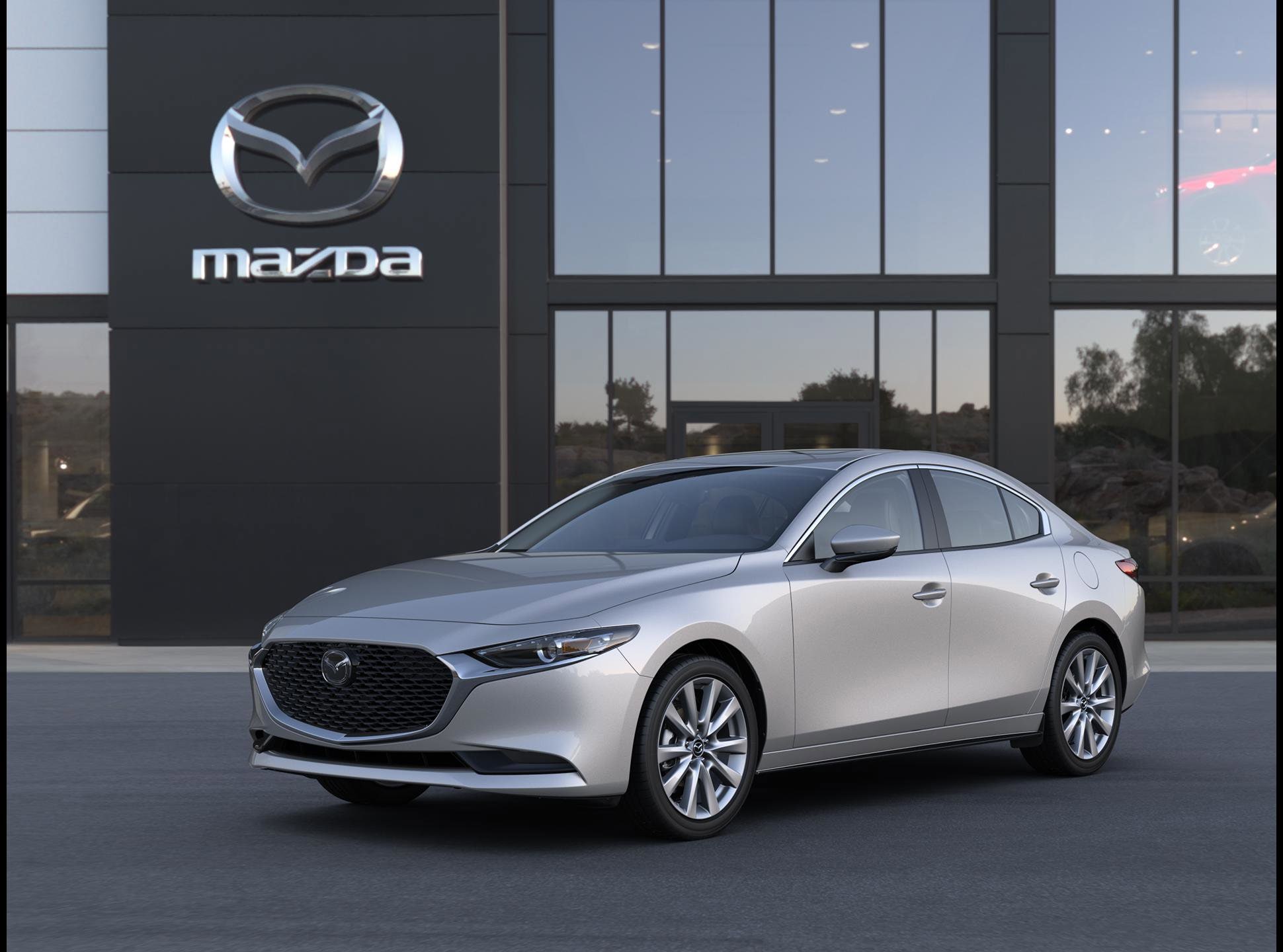 Mazda 3 hatchback dealership store