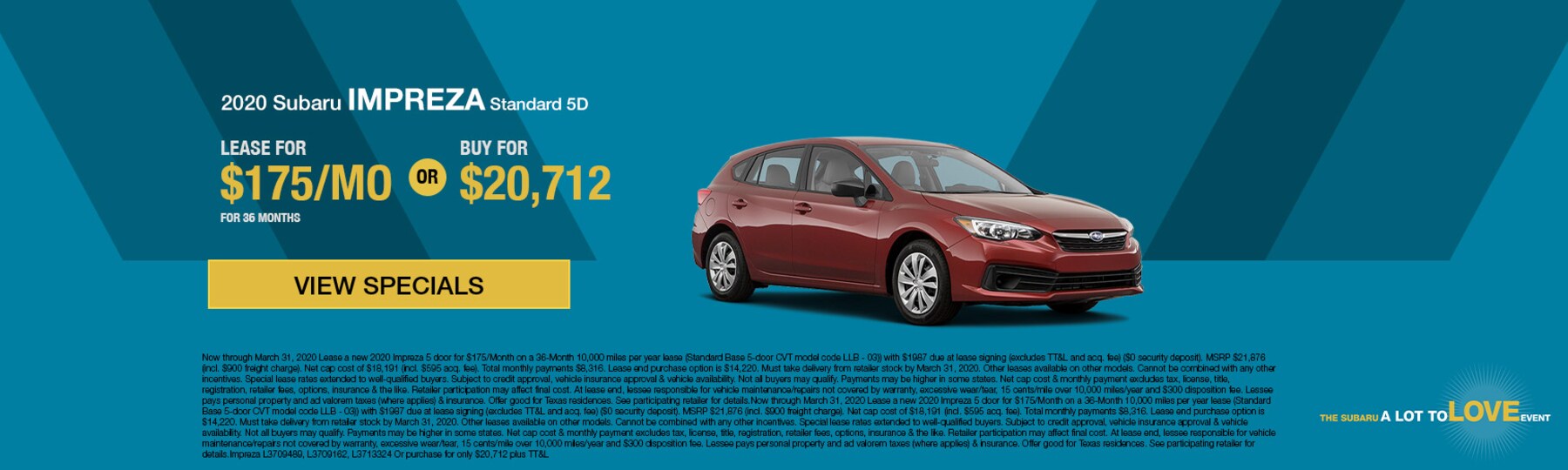 Five Star Subaru of Grapevine | New 2020 Subaru Dealer in Grapevine, TX