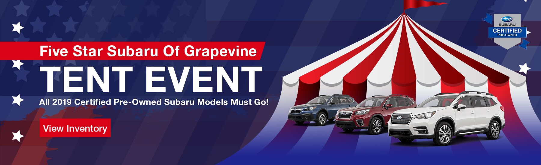 Five Star Subaru of Grapevine | New 2020 Subaru Dealer in Grapevine, TX