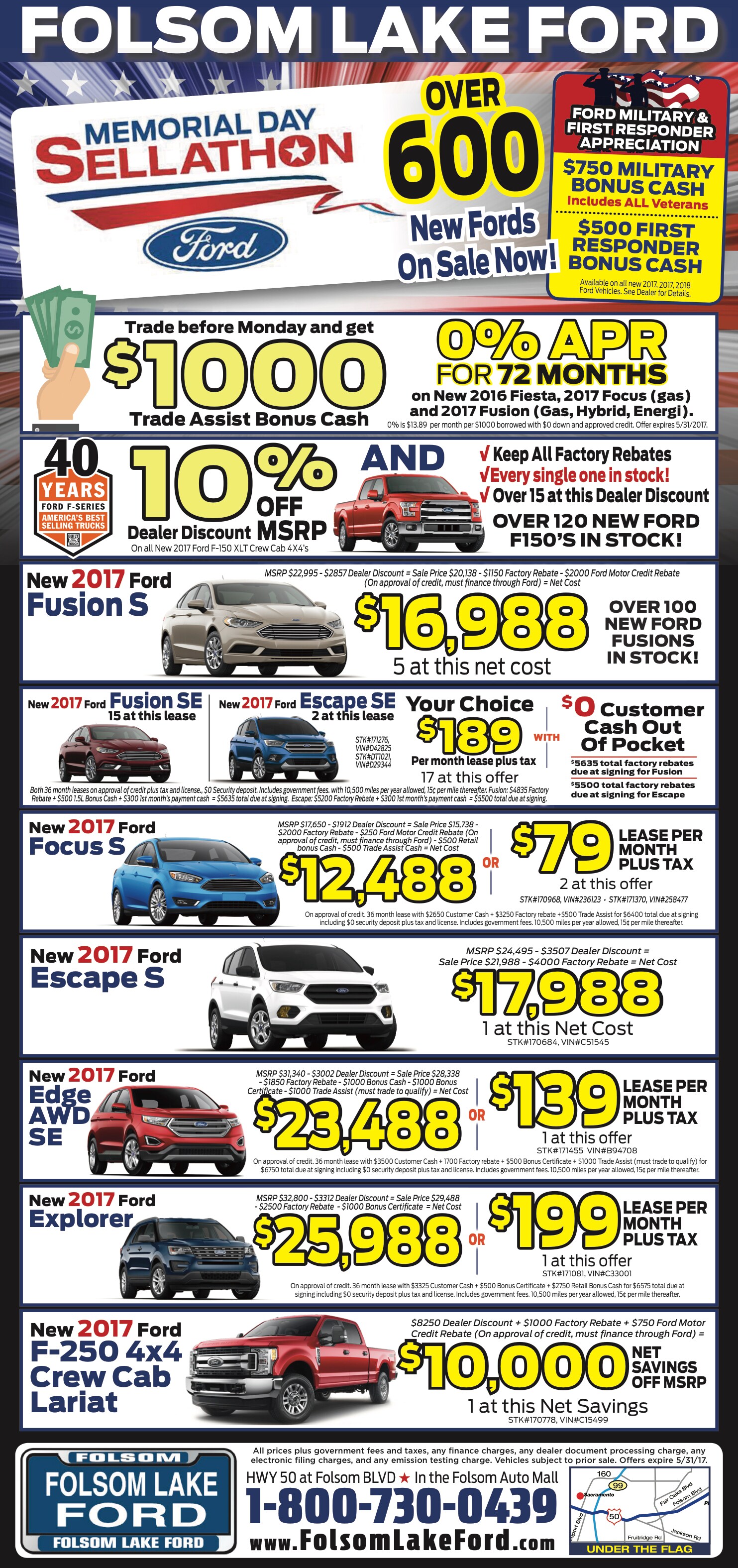 Current Ads | Folsom Lake Ford