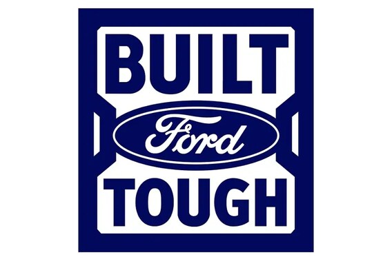 Built Ford Tough Vector
