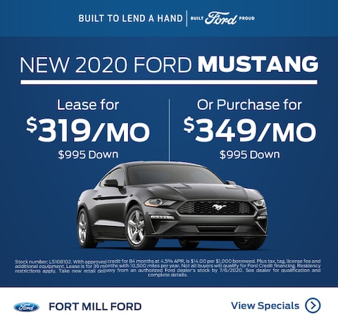 Ford New Car Special Offers | Ford Dealer Serving Fort Mill