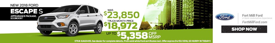 New Ford Cars, Trucks & SUVs | Fort Mill Ford Near Charlotte