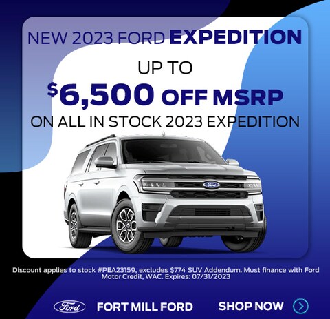 Ford New Car Special Offers | Ford Dealer Serving Fort Mill