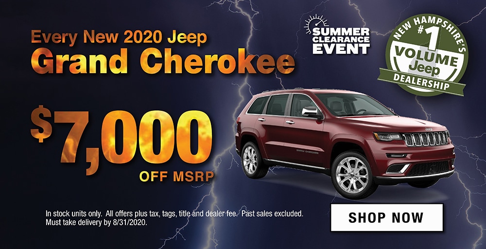 New Chrysler, Jeep, Dodge & Ram Specials Exeter NH | Near Manchester